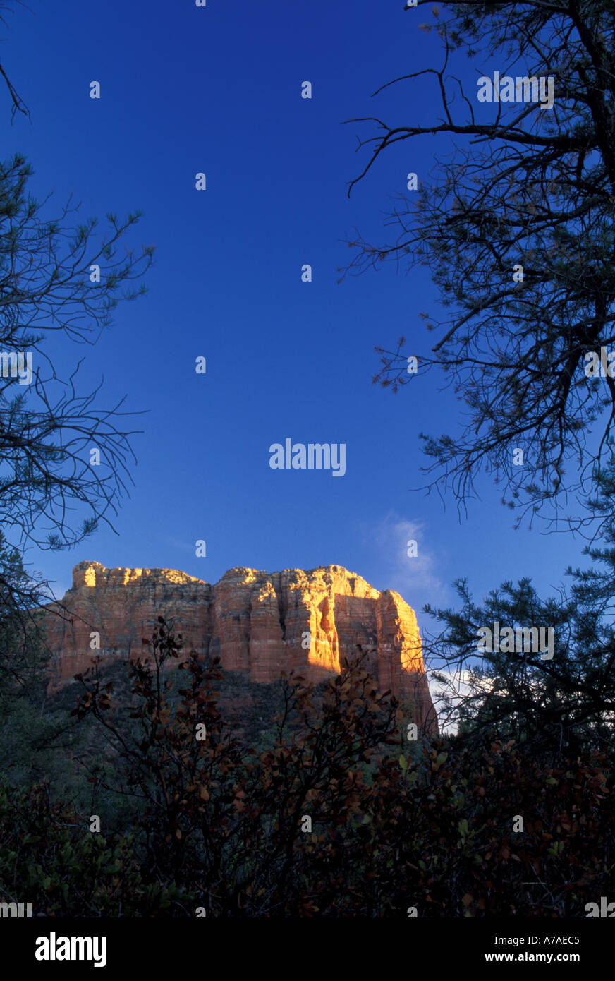 Courthouse Butte Sedona Arizona Stock Photo - Alamy