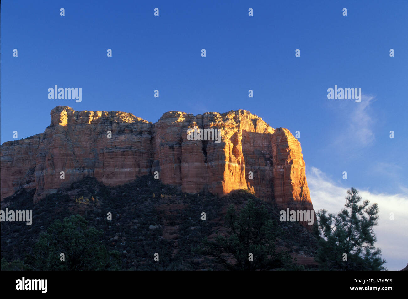 Courthouse Butte Sedona Arizona Stock Photo - Alamy