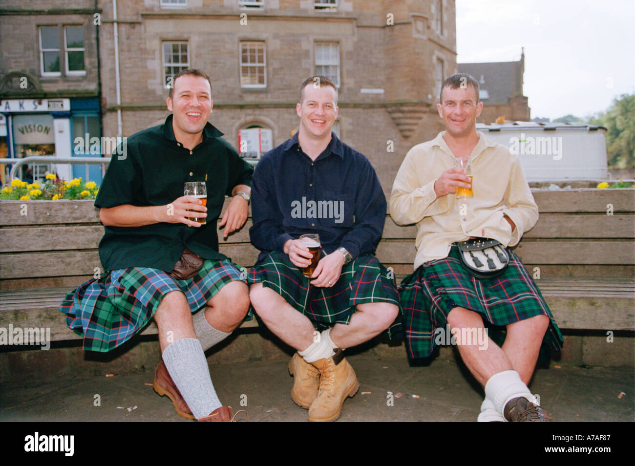Boys in kilts Stock Photo - Alamy