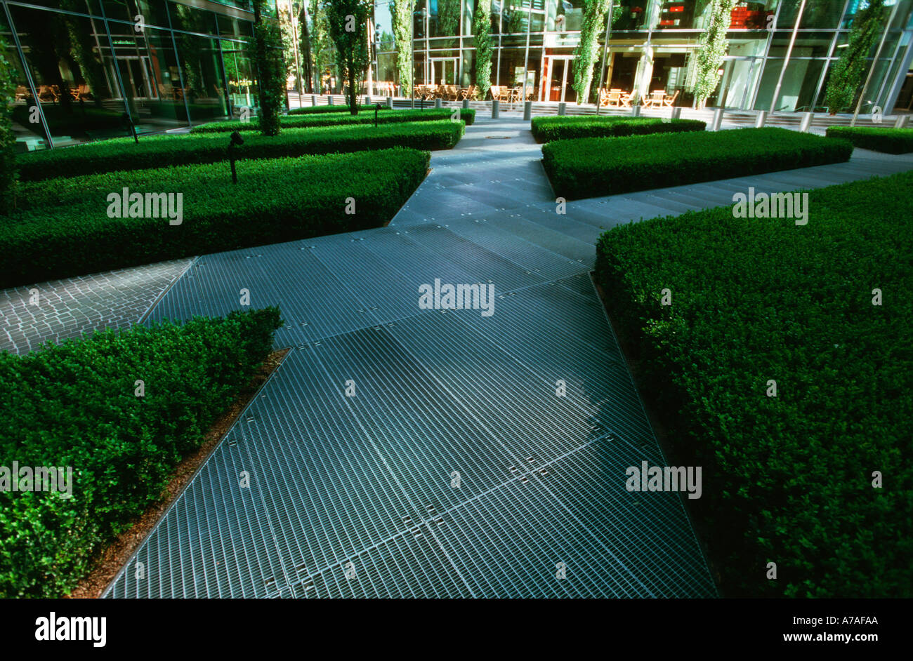 urban walkway in Berlin Stock Photo - Alamy