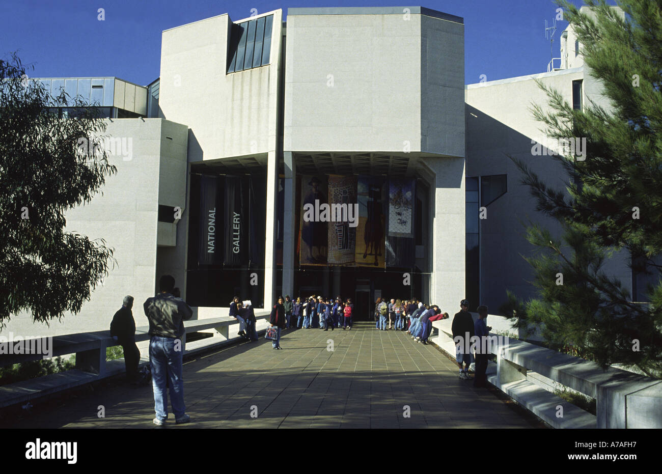 National Gallery Canberra Australia Stock Photo - Alamy