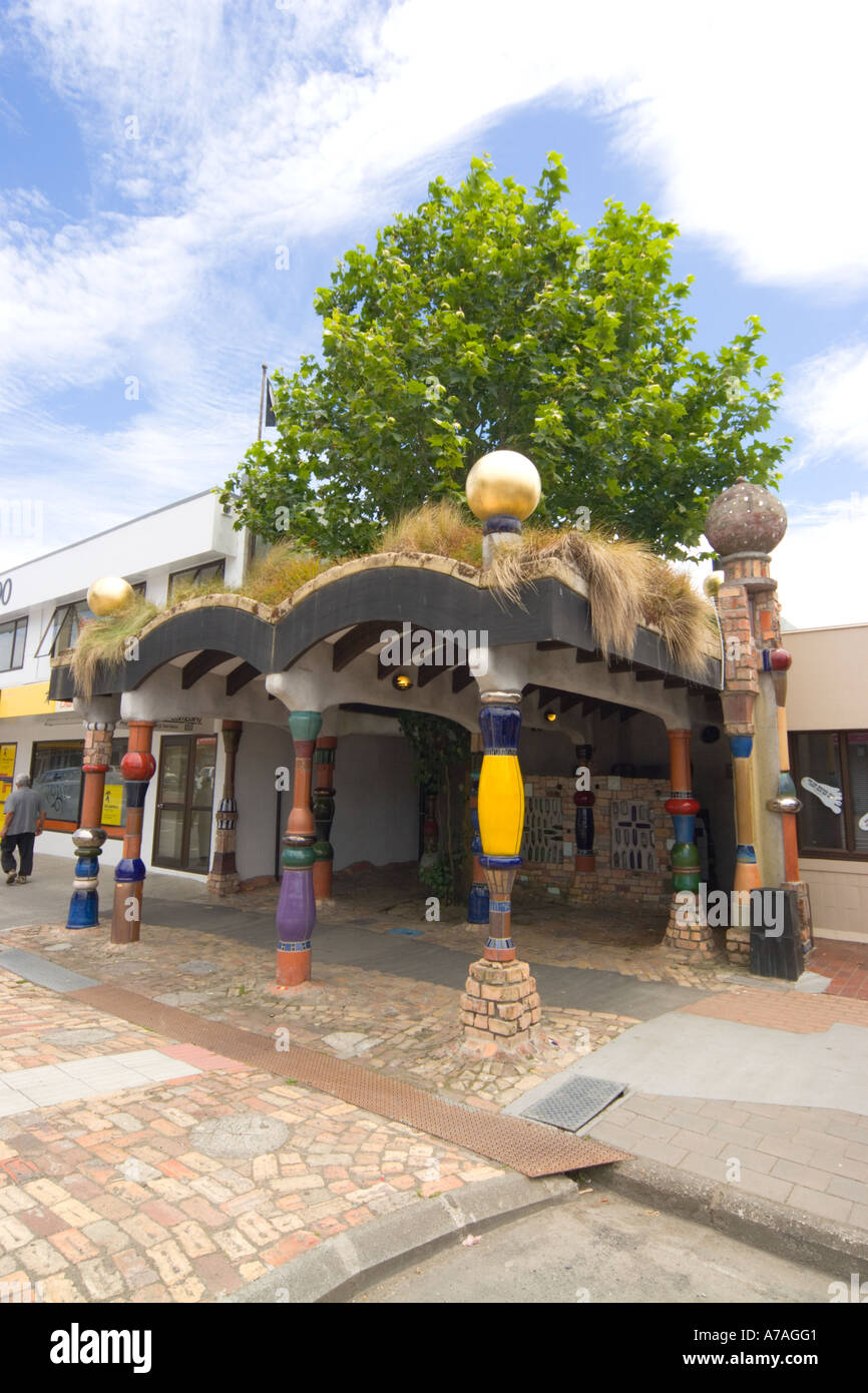 New Zealand KawaKawa Public toilets designed by Frederick Hundertwasser ...