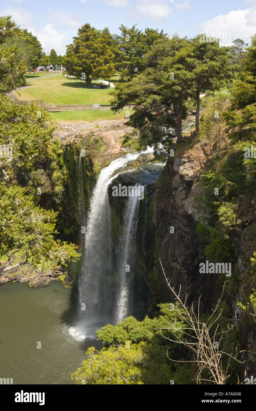 New Zealand Whangarei falls Stock Photo - Alamy
