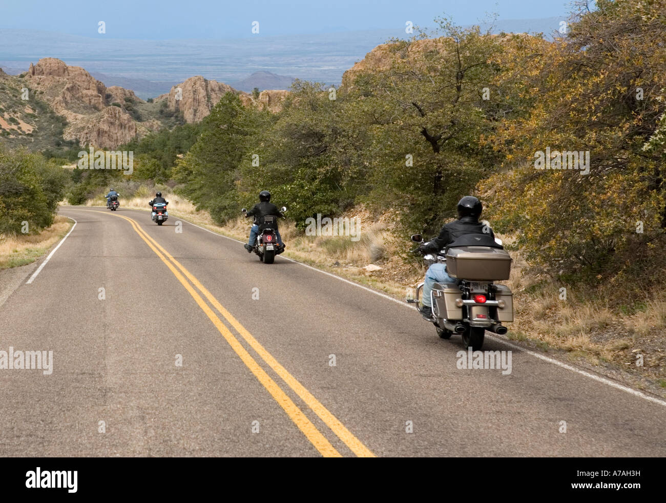 Group big bike road traveling hi-res stock photography and images - Alamy