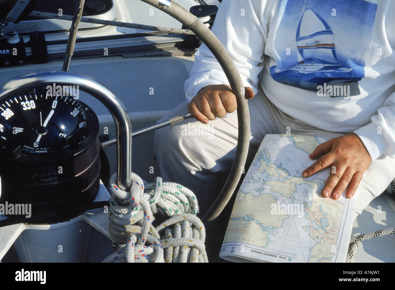 Ships compass hi-res stock photography and images - Alamy