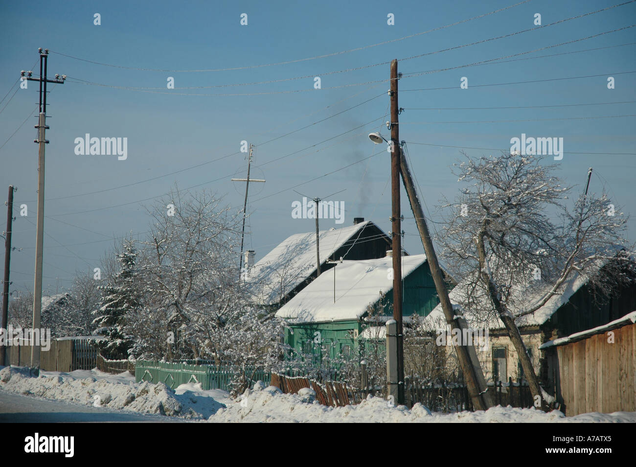 Woodenpowerpoles hi-res stock photography and images - Alamy