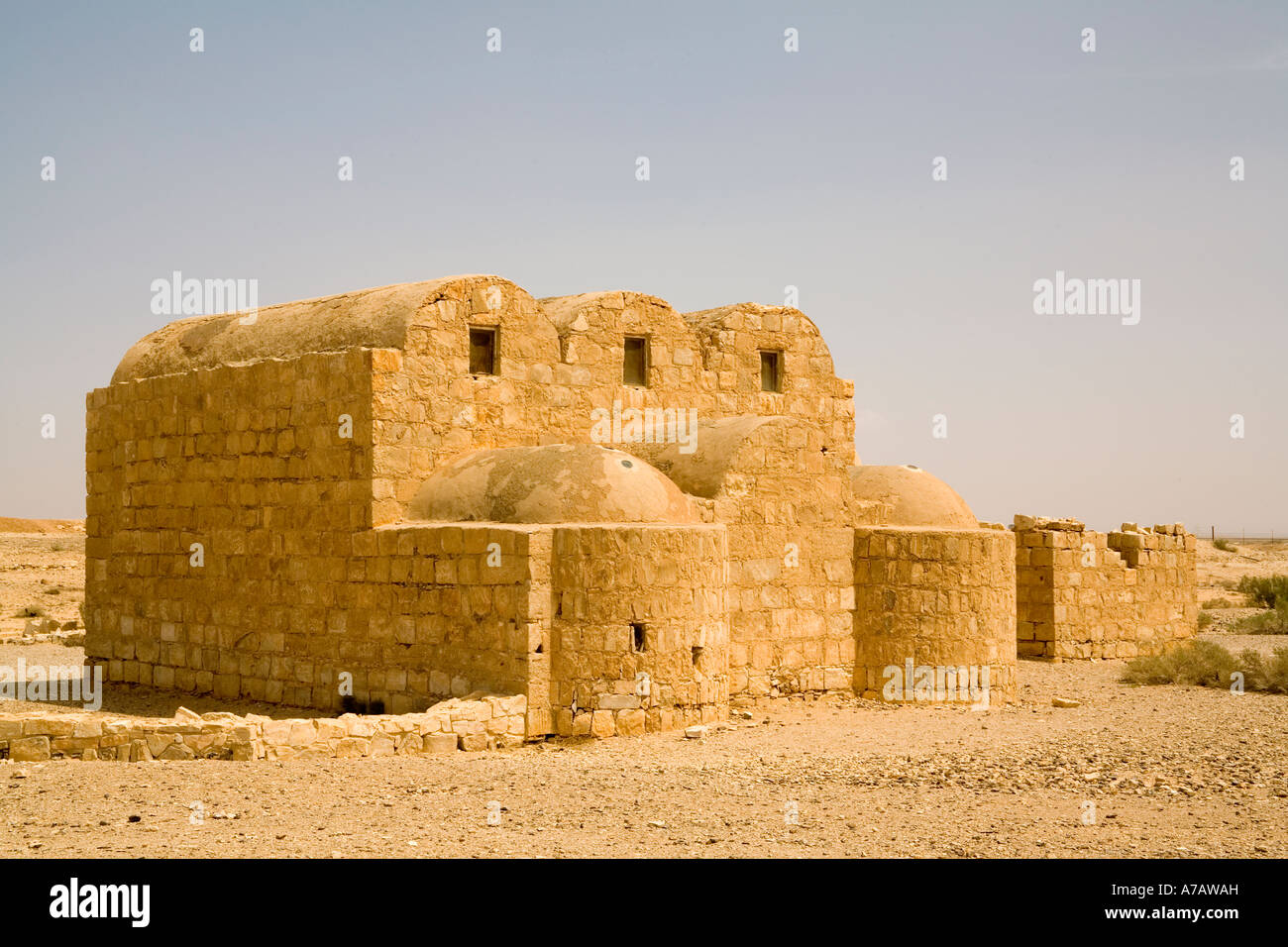 Jordan, Qasr Amra Stock Photo - Alamy