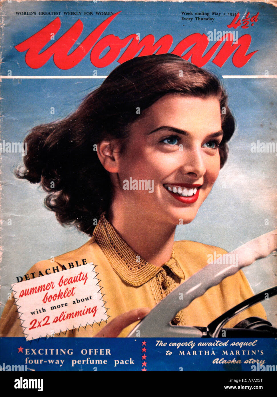 Woman Magazine 1954 EDITORIAL USE ONLY Stock Photo - Alamy