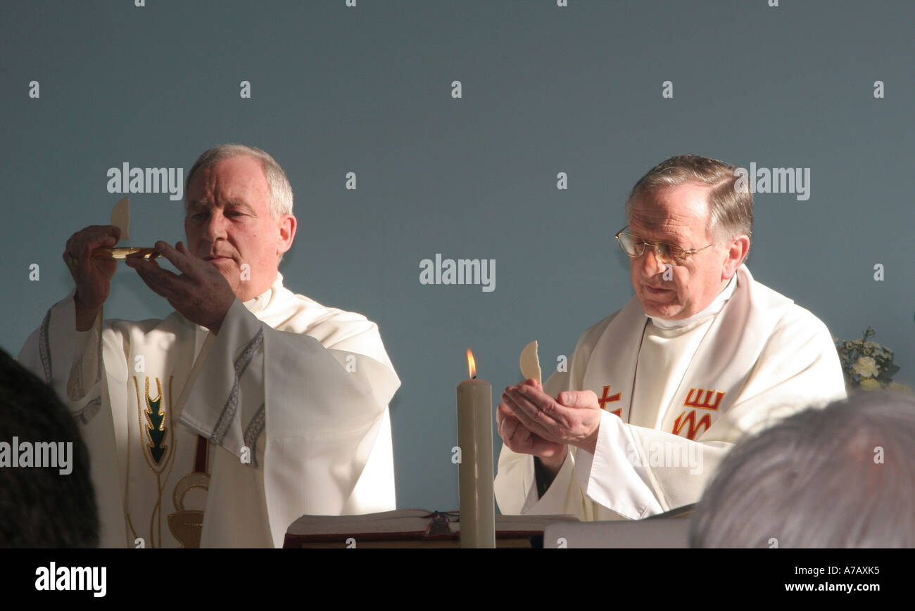 Father maher archbishop cardiff celebrating hi-res stock photography ...