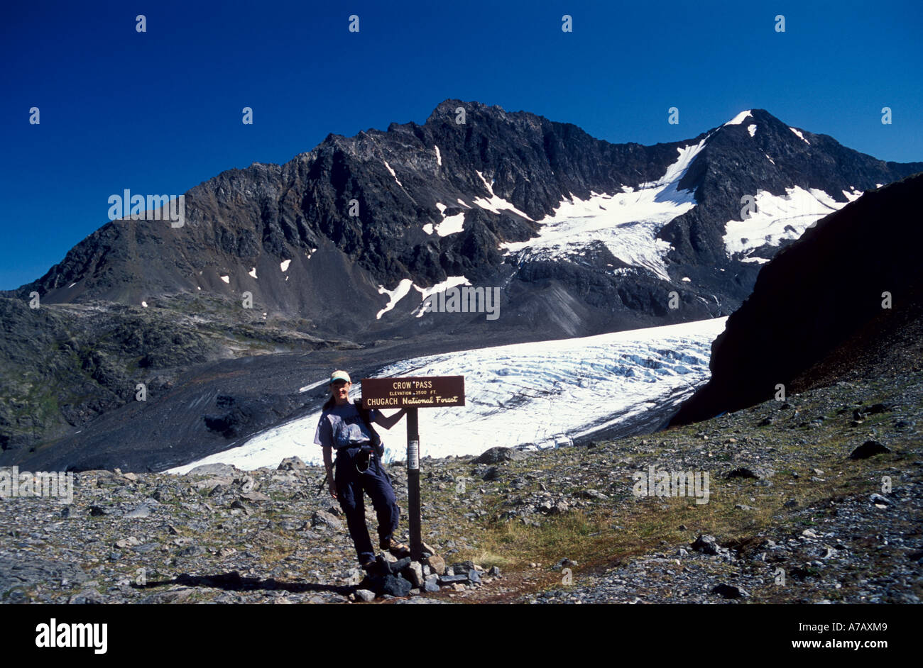 Crow glacier hi-res stock photography and images - Alamy