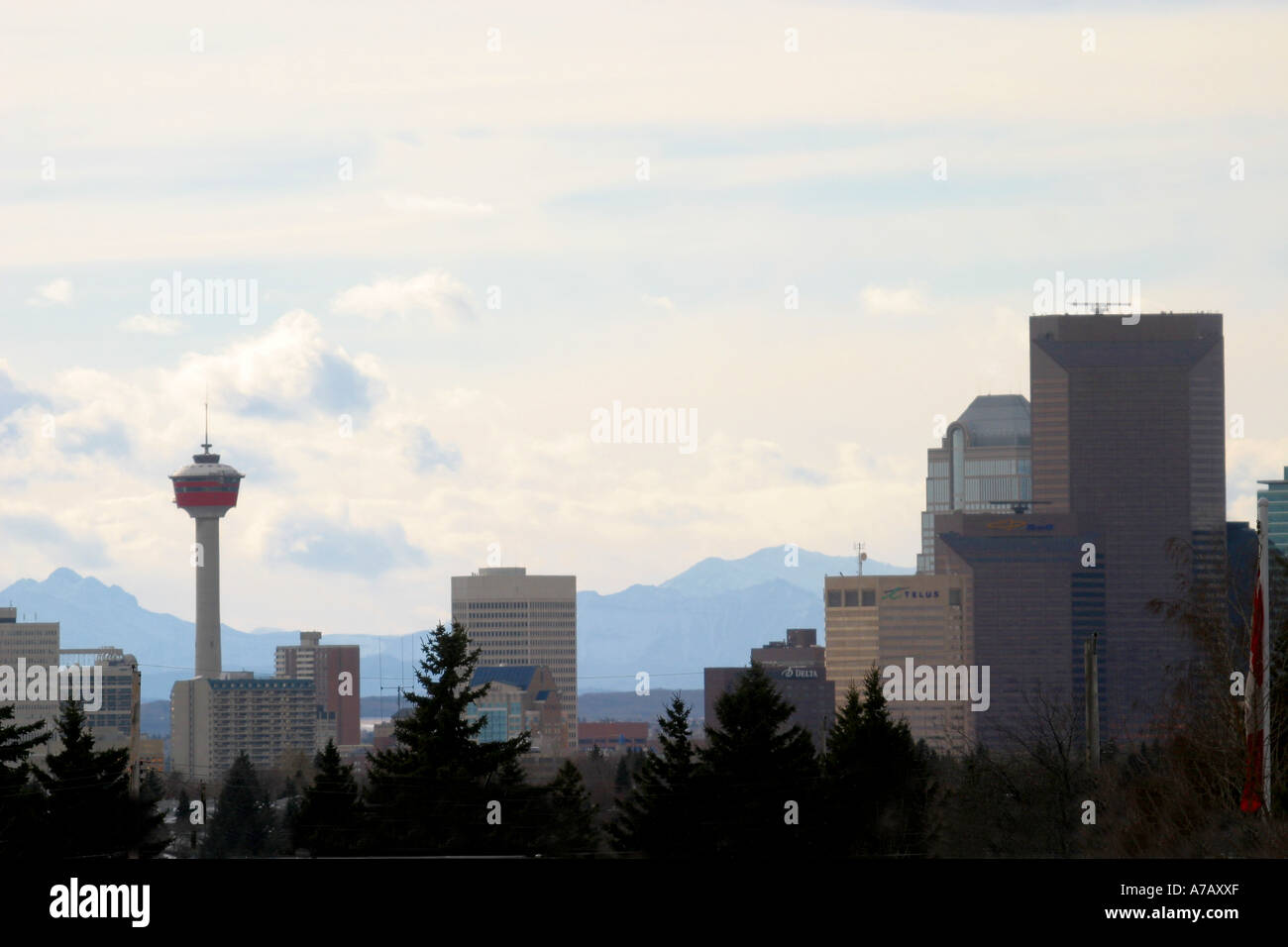 Calgary tower restaurant hi-res stock photography and images - Alamy