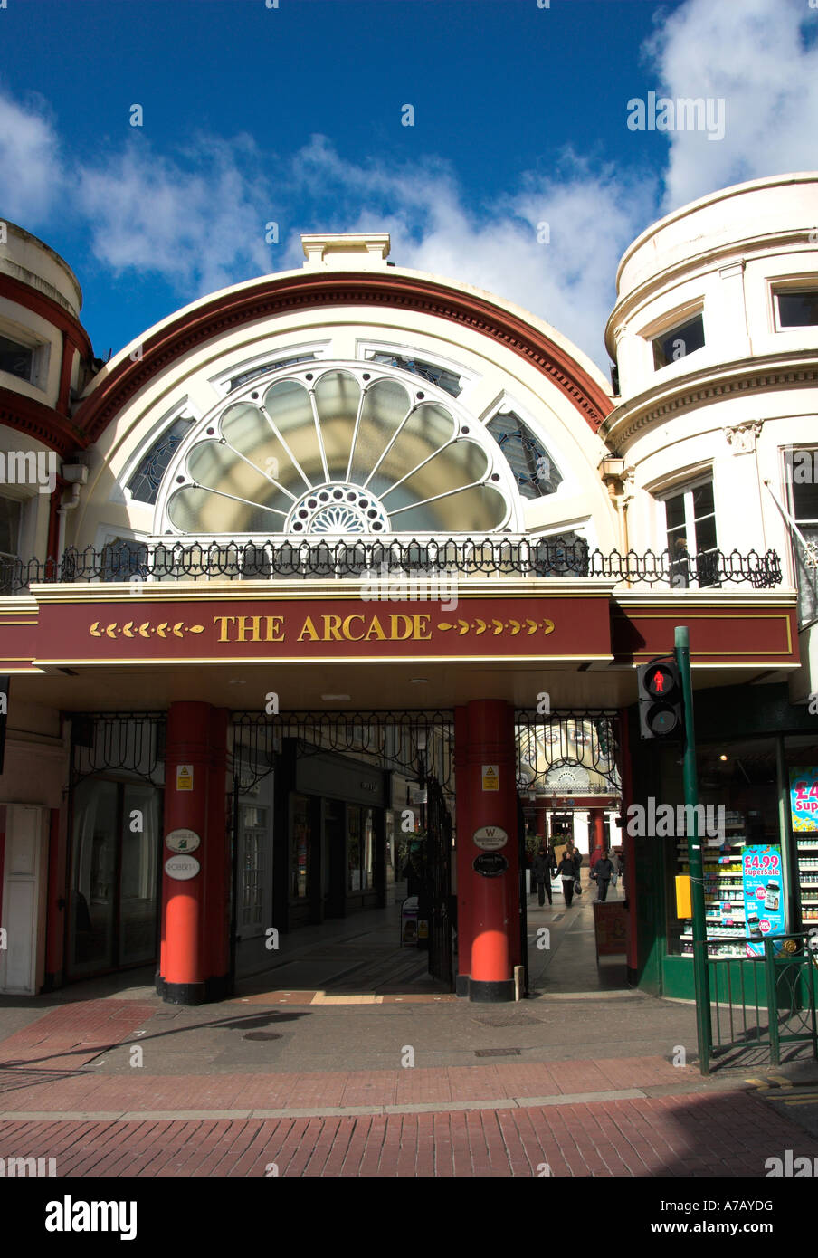 The Arcade Bournemouth Town Centre Stock Photo - Alamy