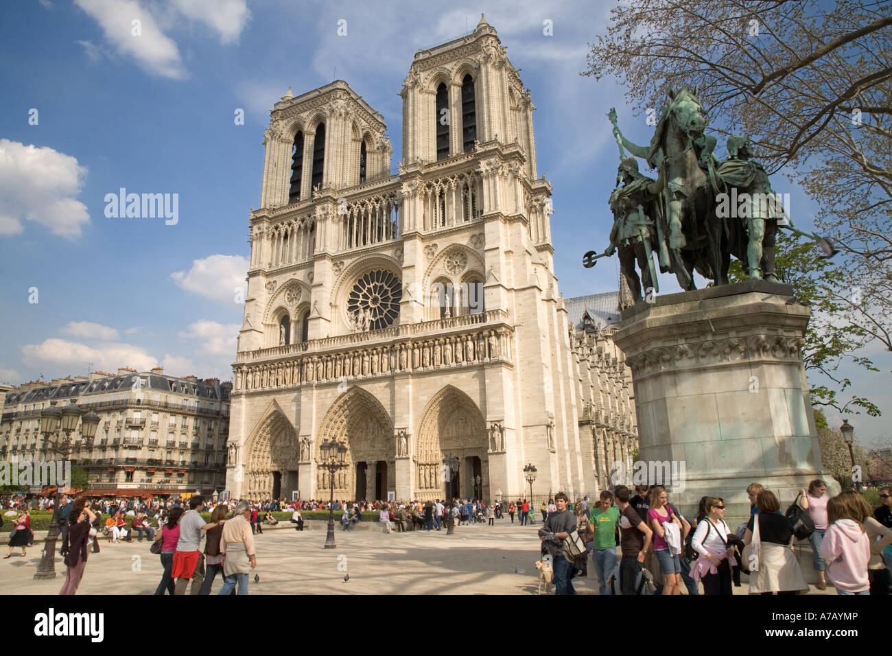 Notre Dame Cathedral Paris Stock Photo - Alamy