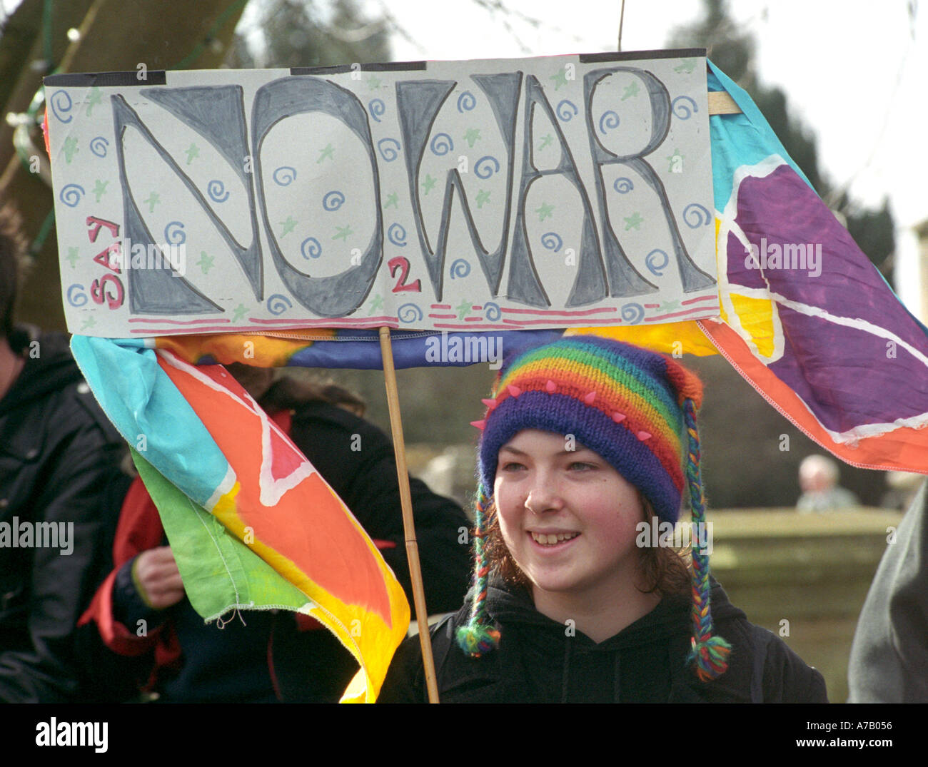 Iraq war protest uk 2003 hi-res stock photography and images - Alamy