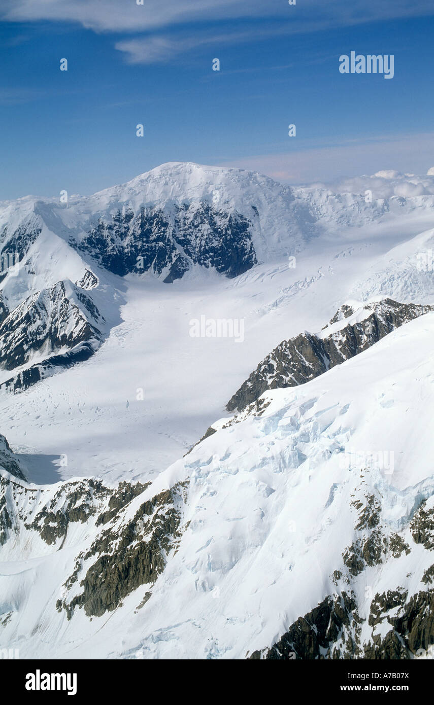 Denali National Park aerial view Stock Photo - Alamy