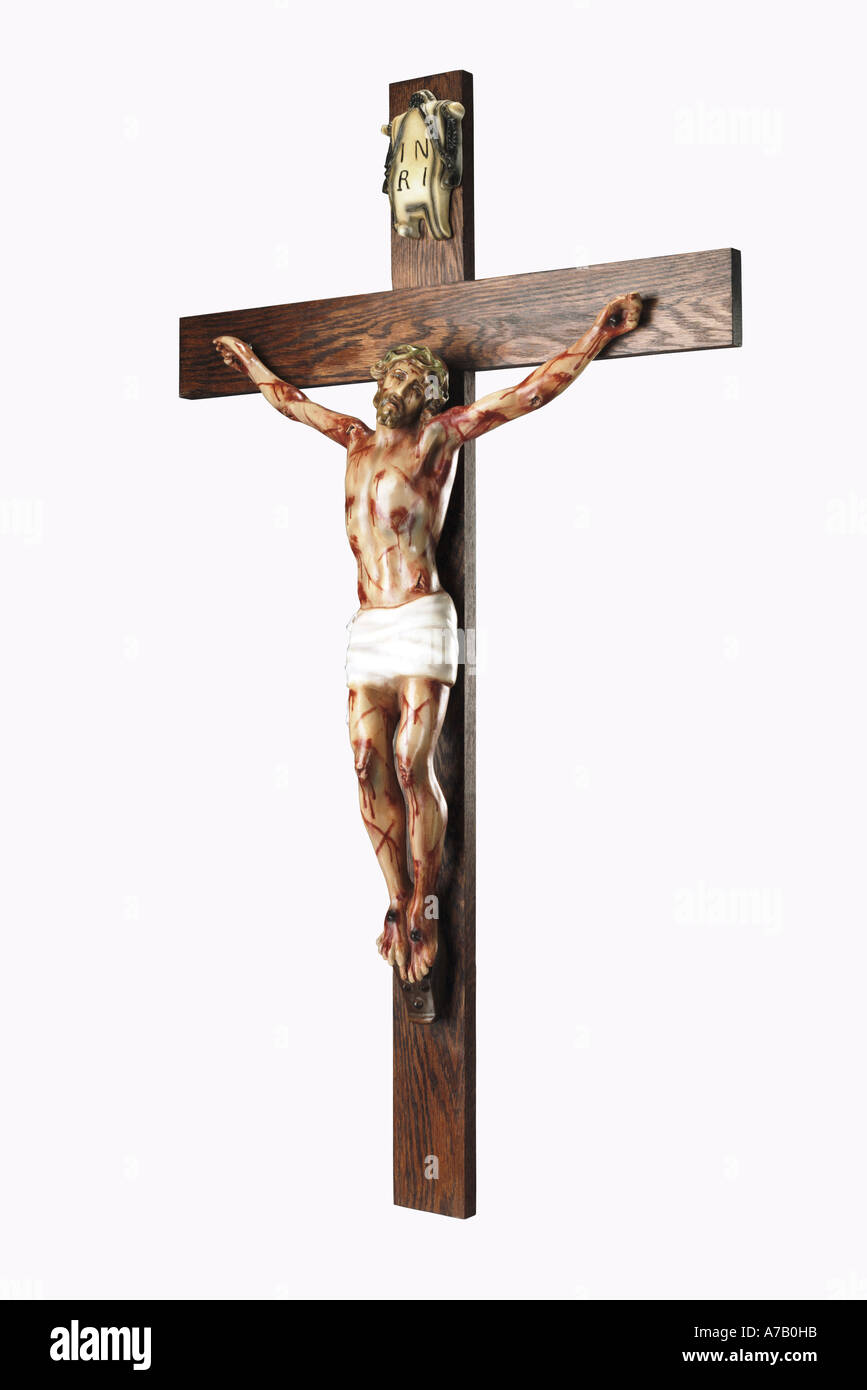 Crucifixion and resurrection Cut Out Stock Images & Pictures - Alamy