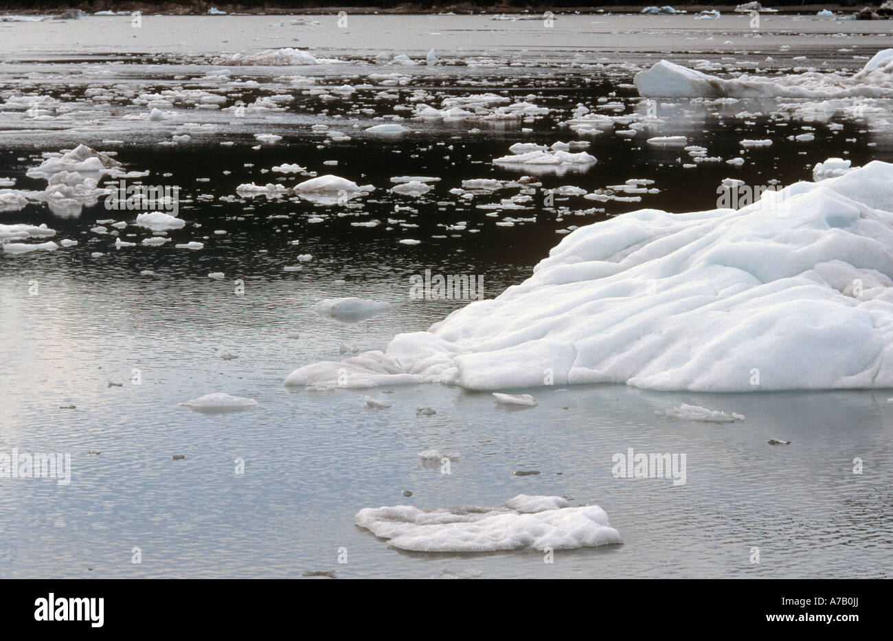 glacial ice alaska Stock Photo - Alamy