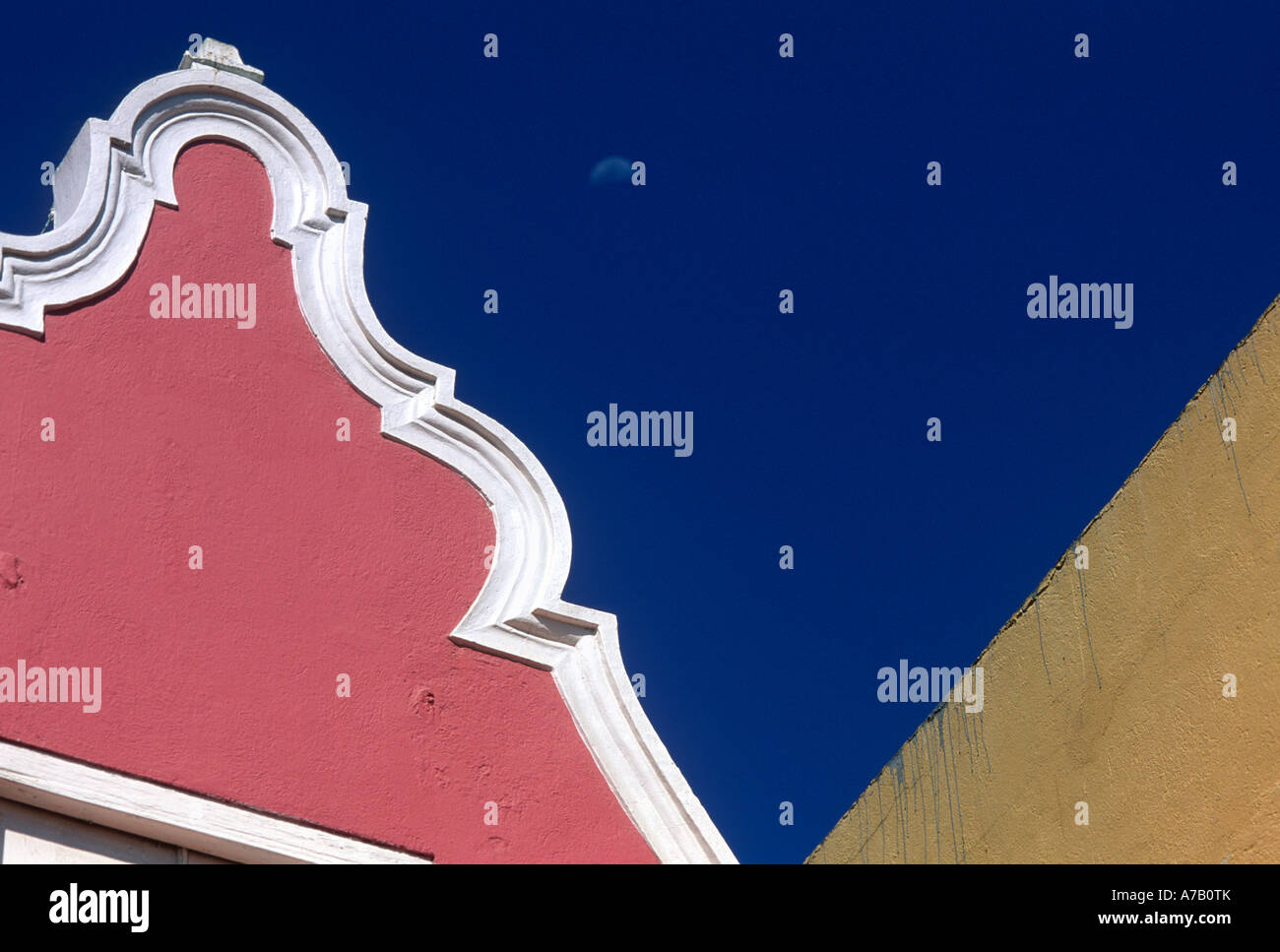 Building on Curacao Island Caribbean Stock Photo - Alamy