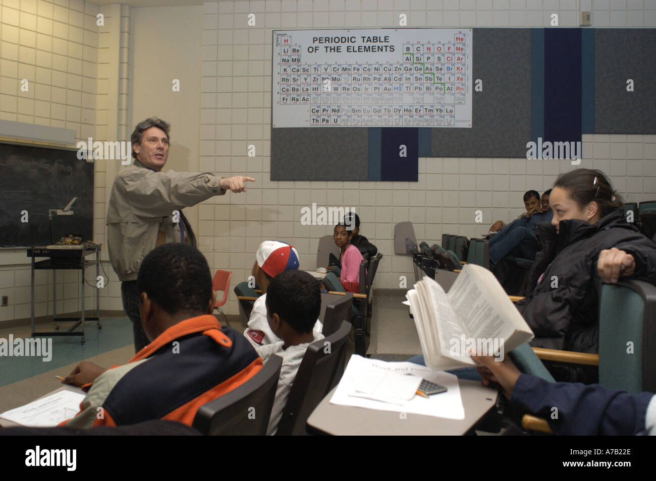 African american student lecture room hi-res stock photography and ...