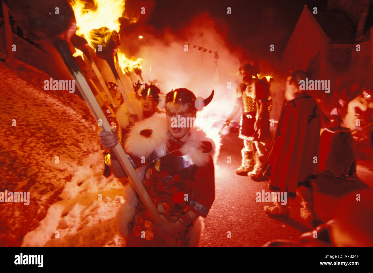 Up helly aa shetland hi-res stock photography and images - Alamy