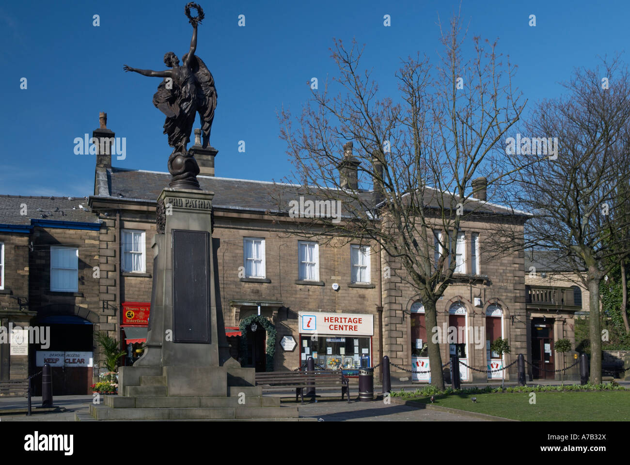 Heritage Center and "Norfolk Square" in Glossop in Derbyshire "Great ...