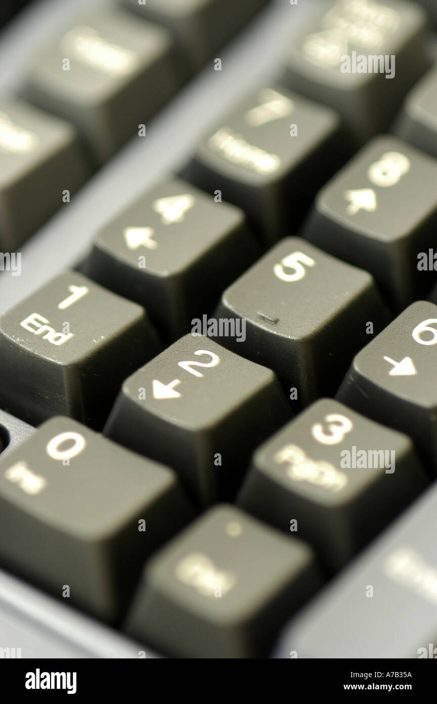 Black computer keyboard keys Stock Photo - Alamy