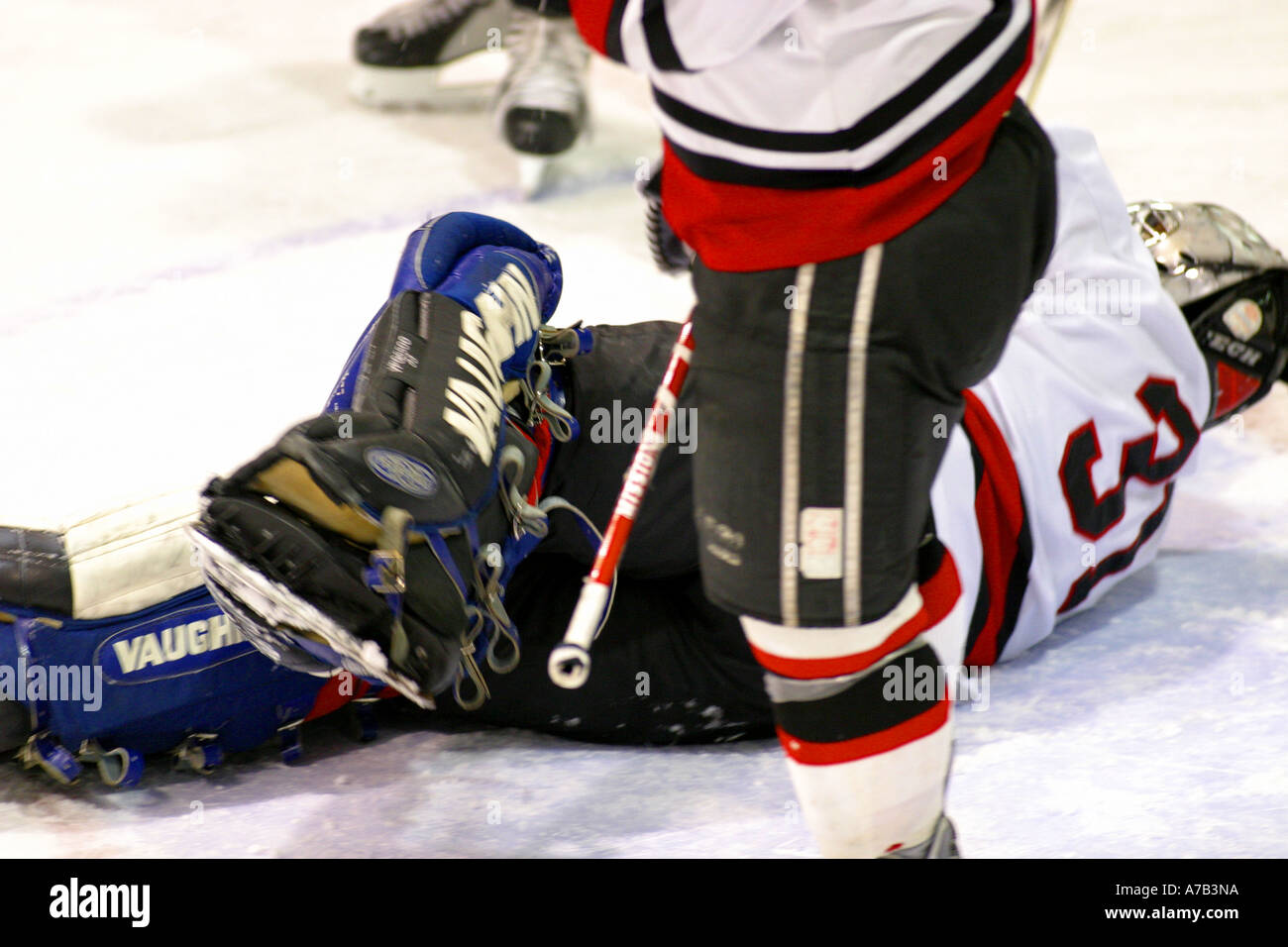 Hockey Goalie Padding High Resolution Stock Photography and Images - Alamy