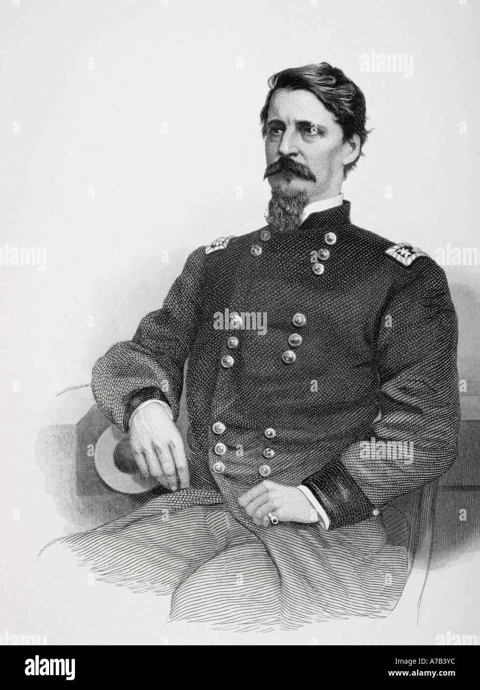 Winfield Scott Hancock, 1824 -1886. Union general during the American ...