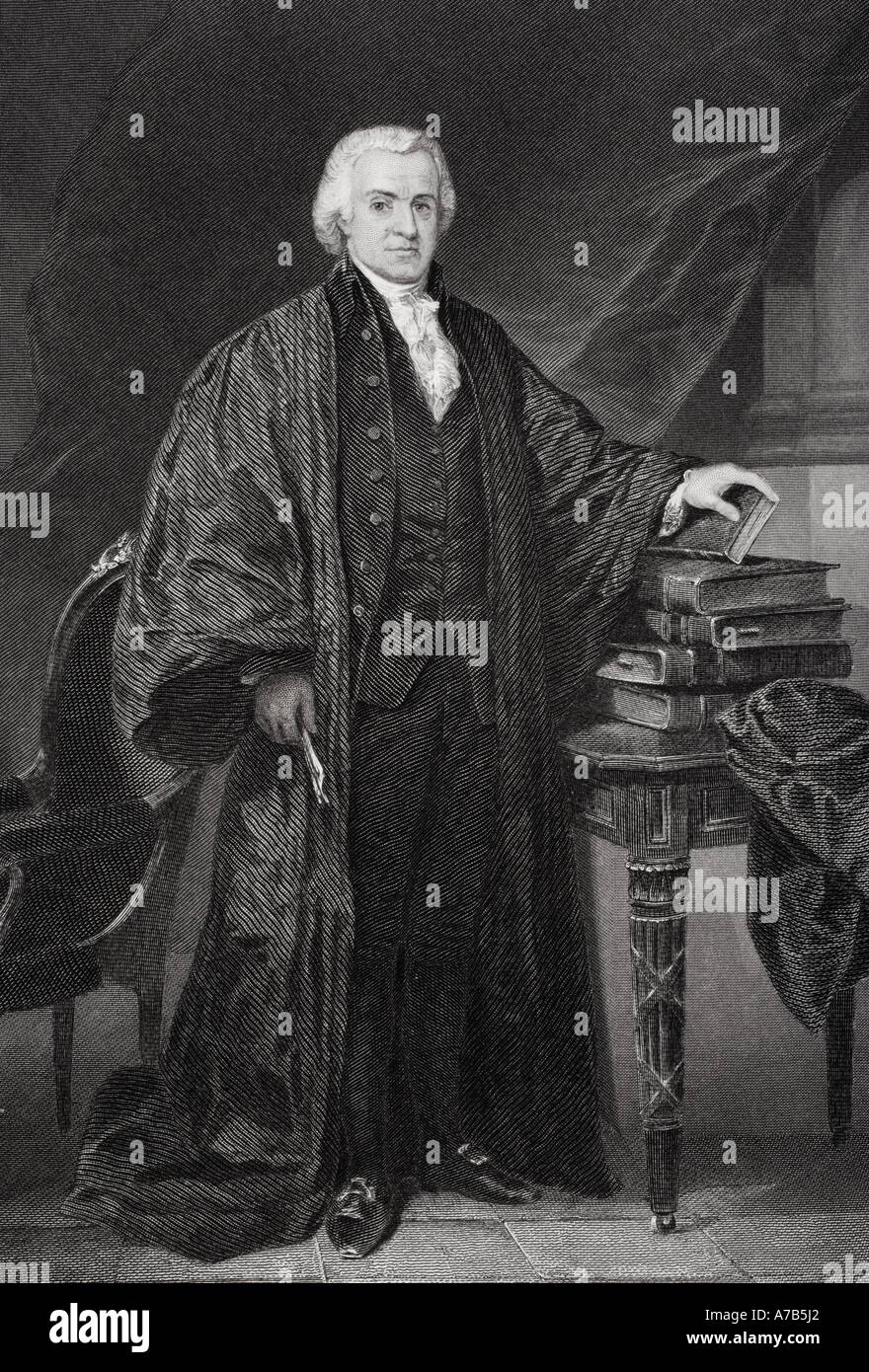 Vintage judge portrait hi-res stock photography and images - Alamy