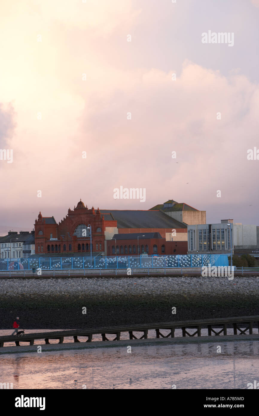 morecambe from the pier Stock Photo - Alamy