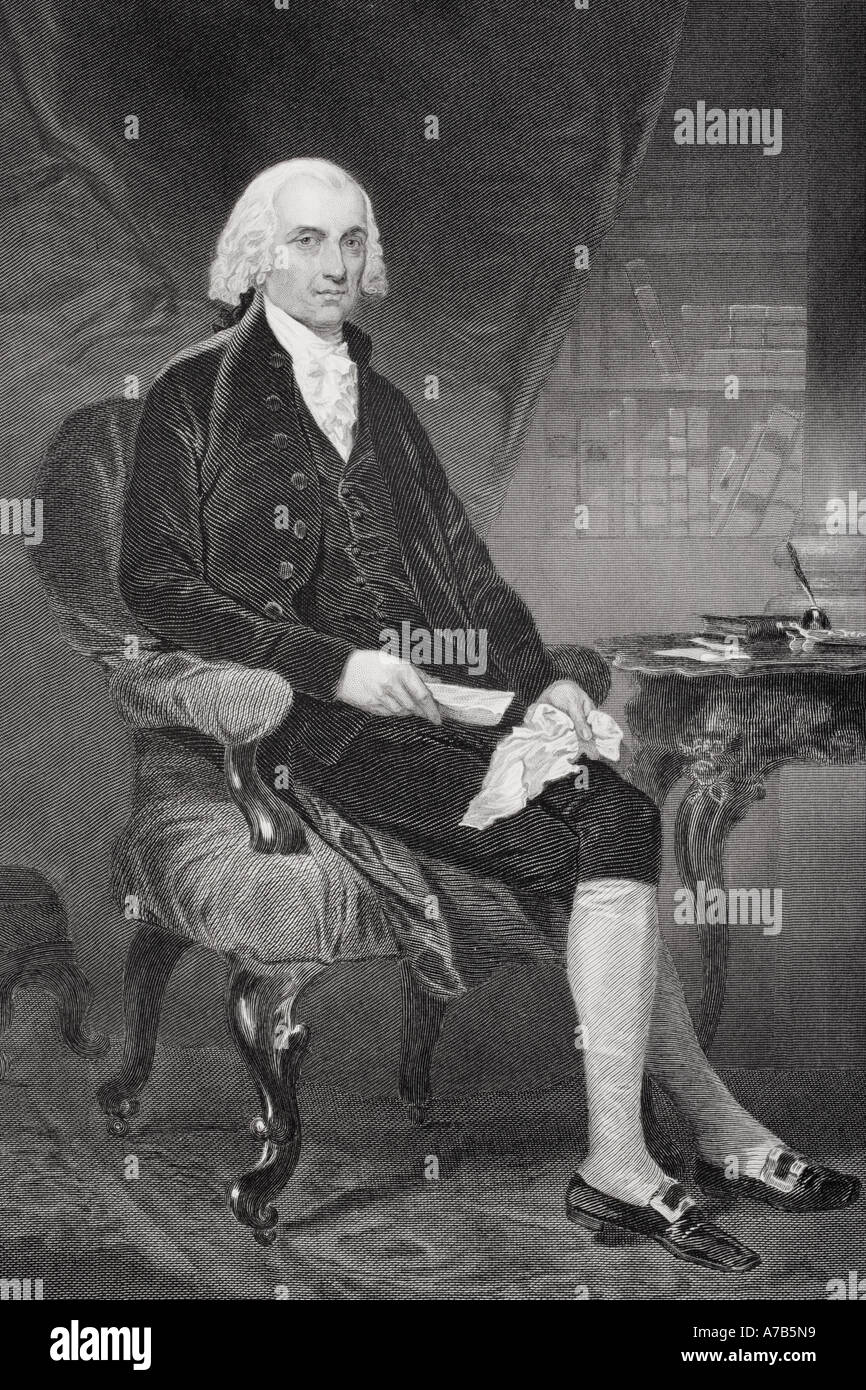 James madison hi-res stock photography and images - Alamy