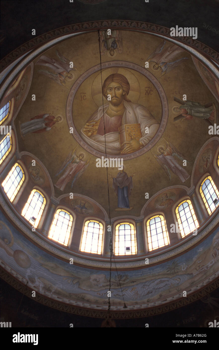 Greece Local Caption Peloponnese Cathedral of Saint Andrew Patra ...
