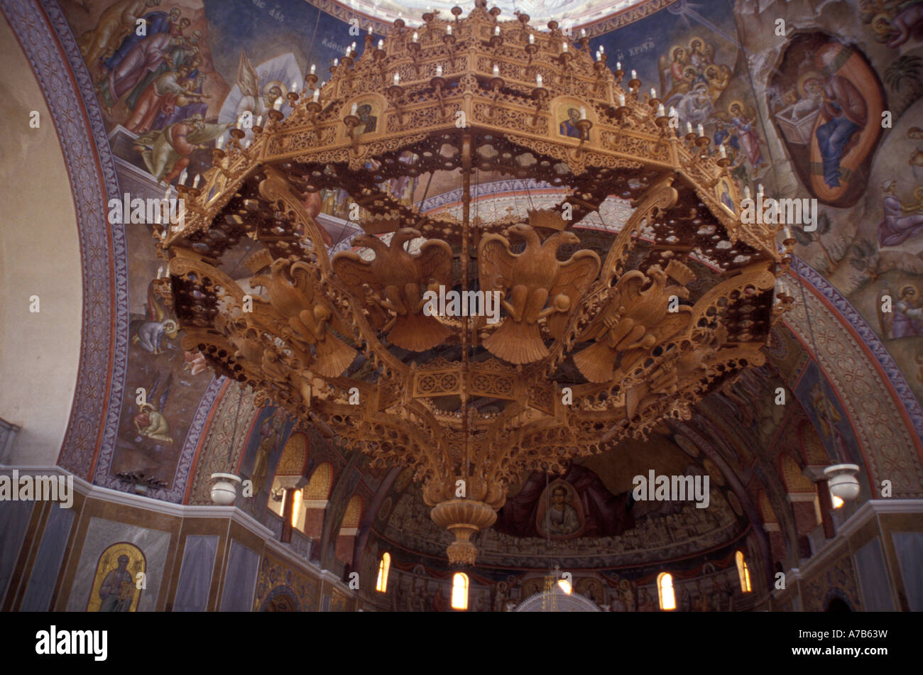 Greece Local Caption Peloponnese Cathedral of Saint Andrew Patra ...