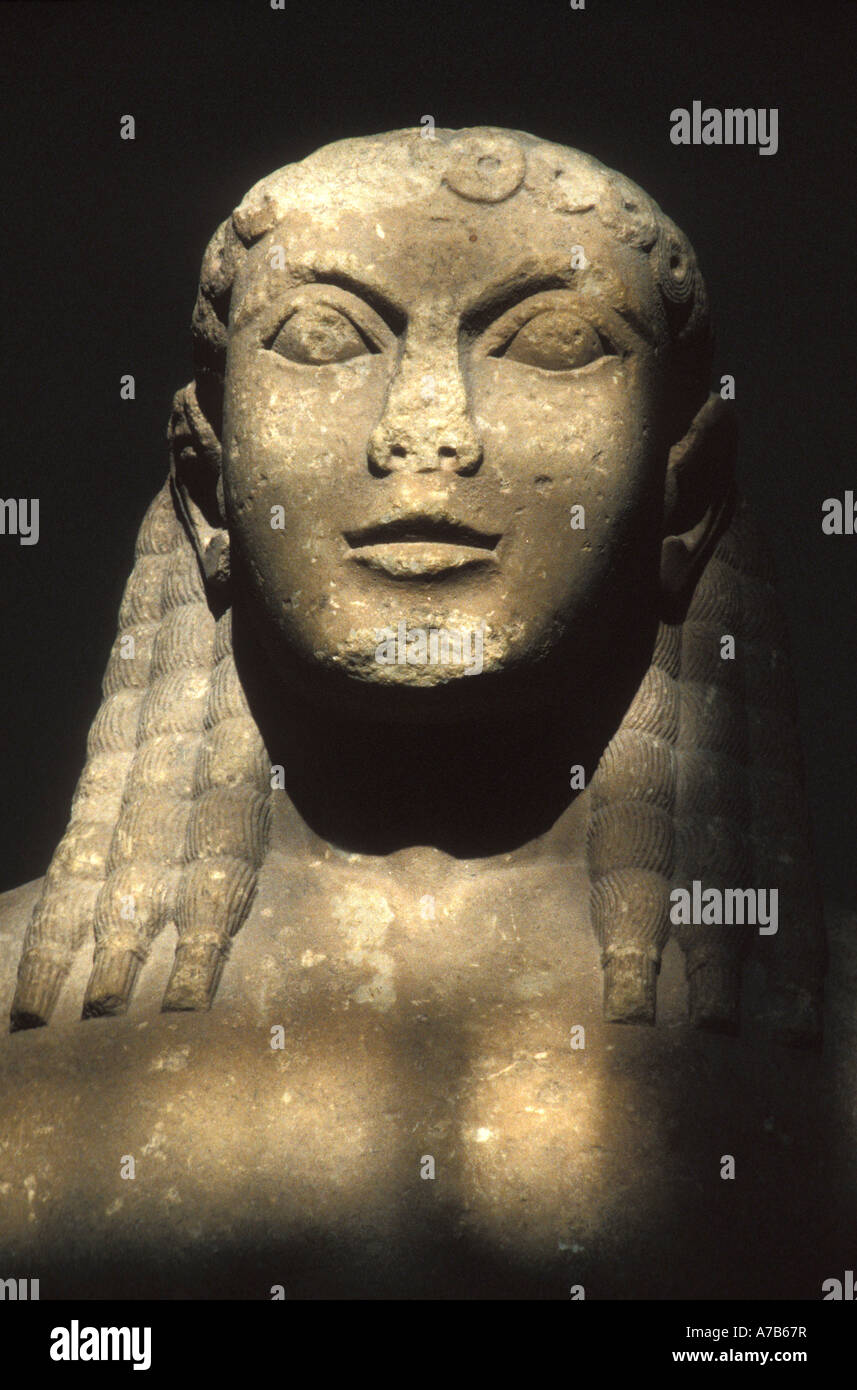 Greece Local Caption Delphi Museum Greek Sculpture Stock Photo - Alamy