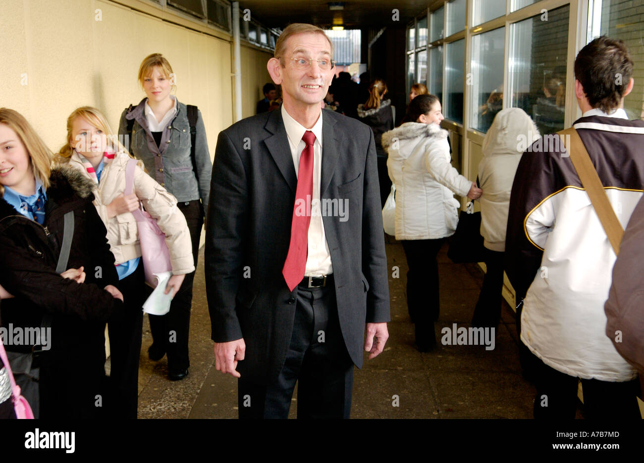 School headmaster with pupils hi-res stock photography and images - Alamy