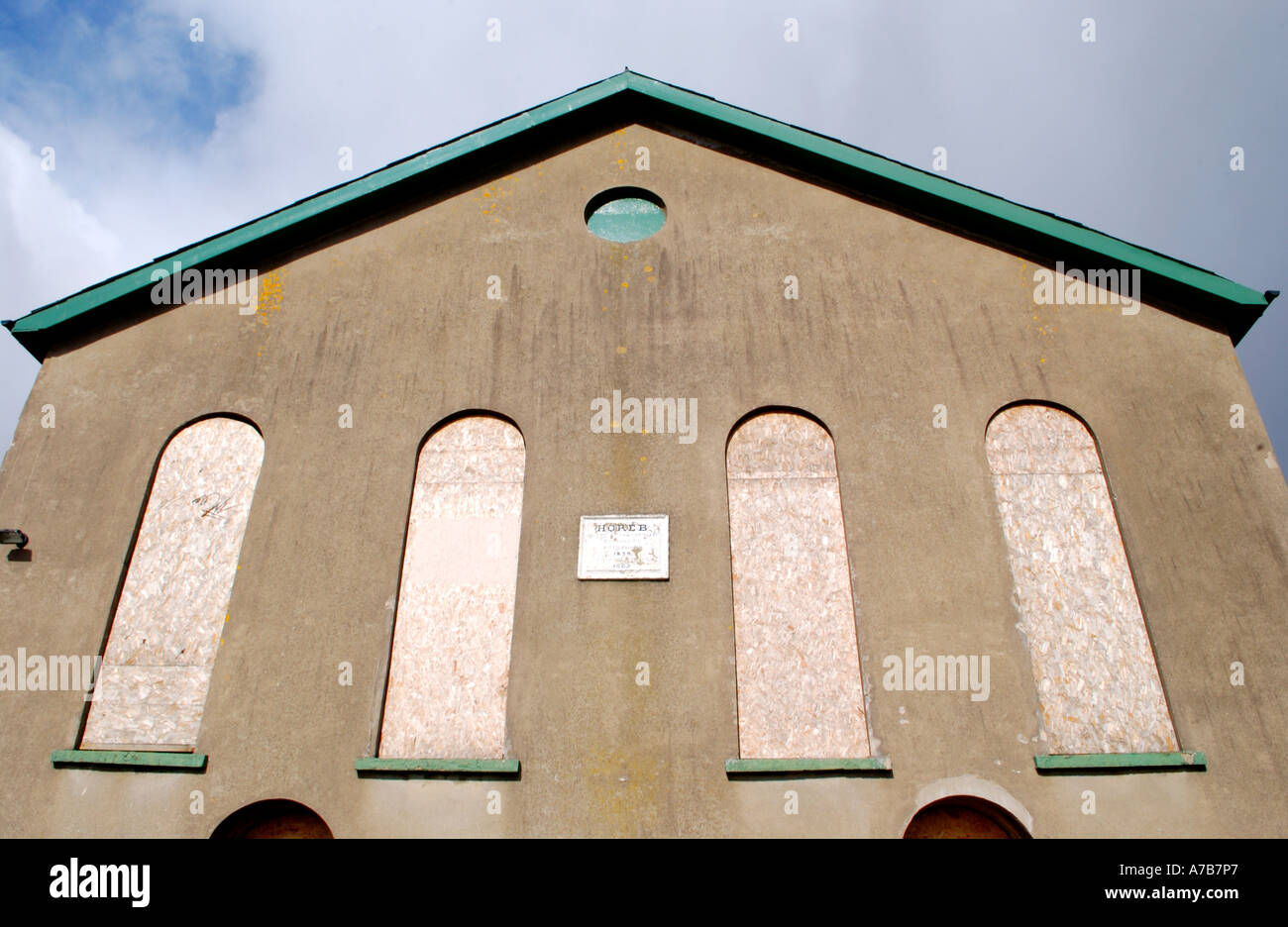 Horeb Chapel at Pentyrch near Cardiff South Wales UK built 1838 rebuilt ...