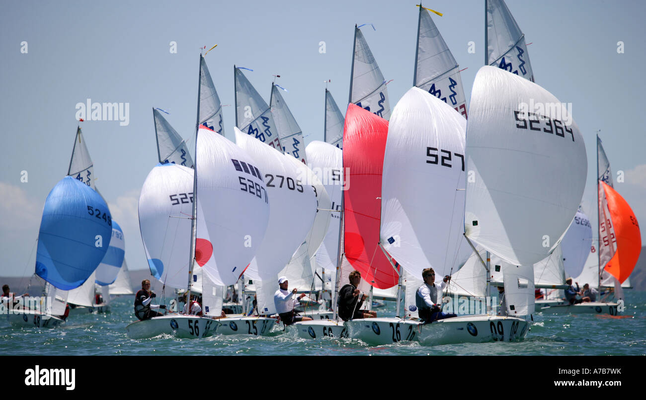 International 420 class dinghy hi-res stock photography and images - Alamy