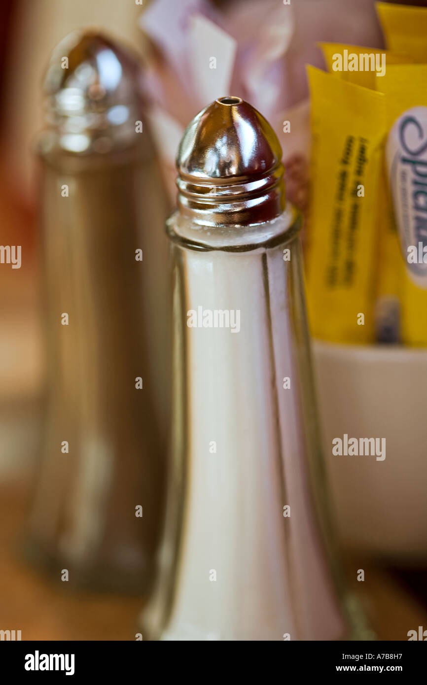 Salt and Pepper Pots Stock Photo - Alamy