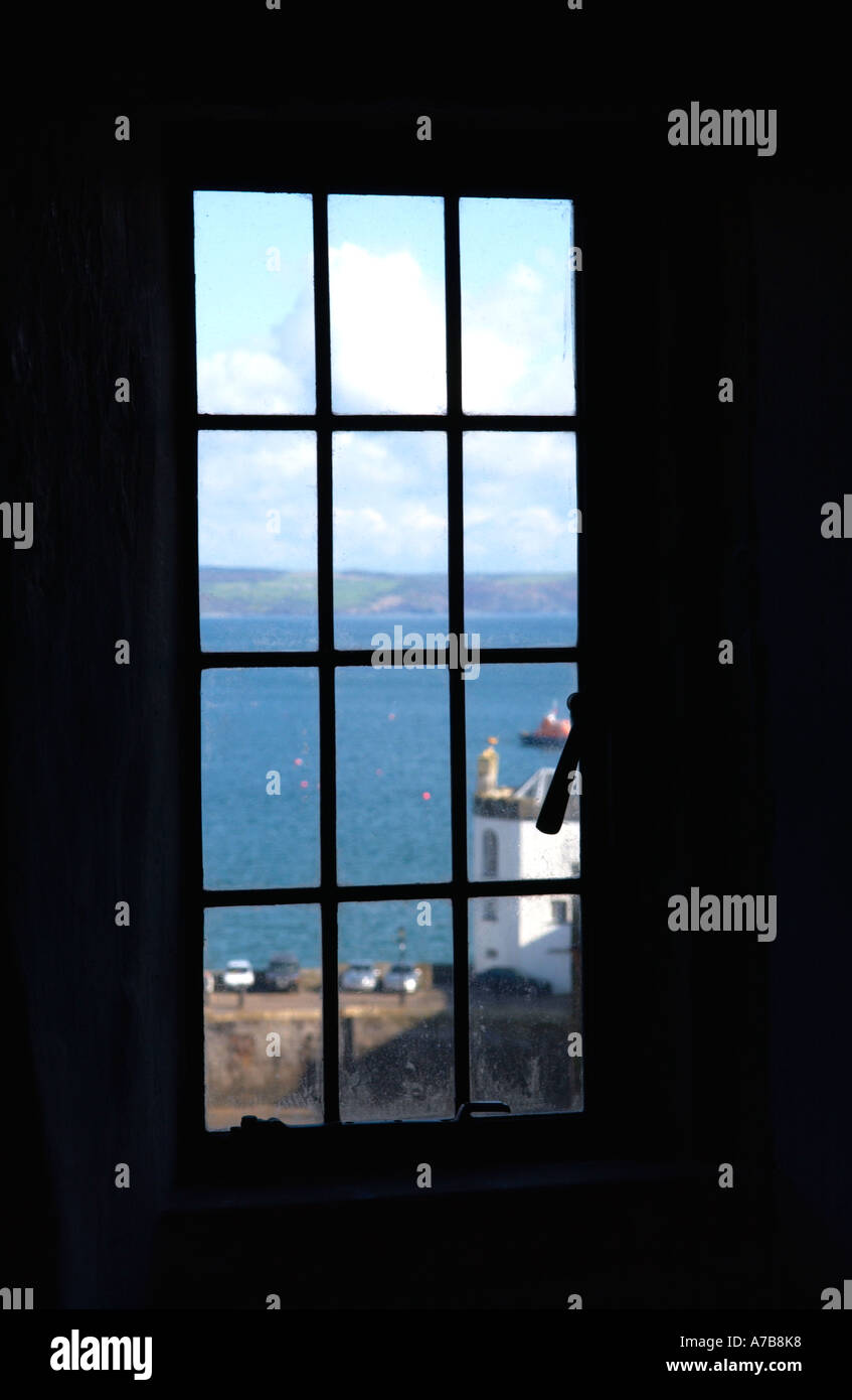 View from the Tudor Merchants House late 15th century town house in ...
