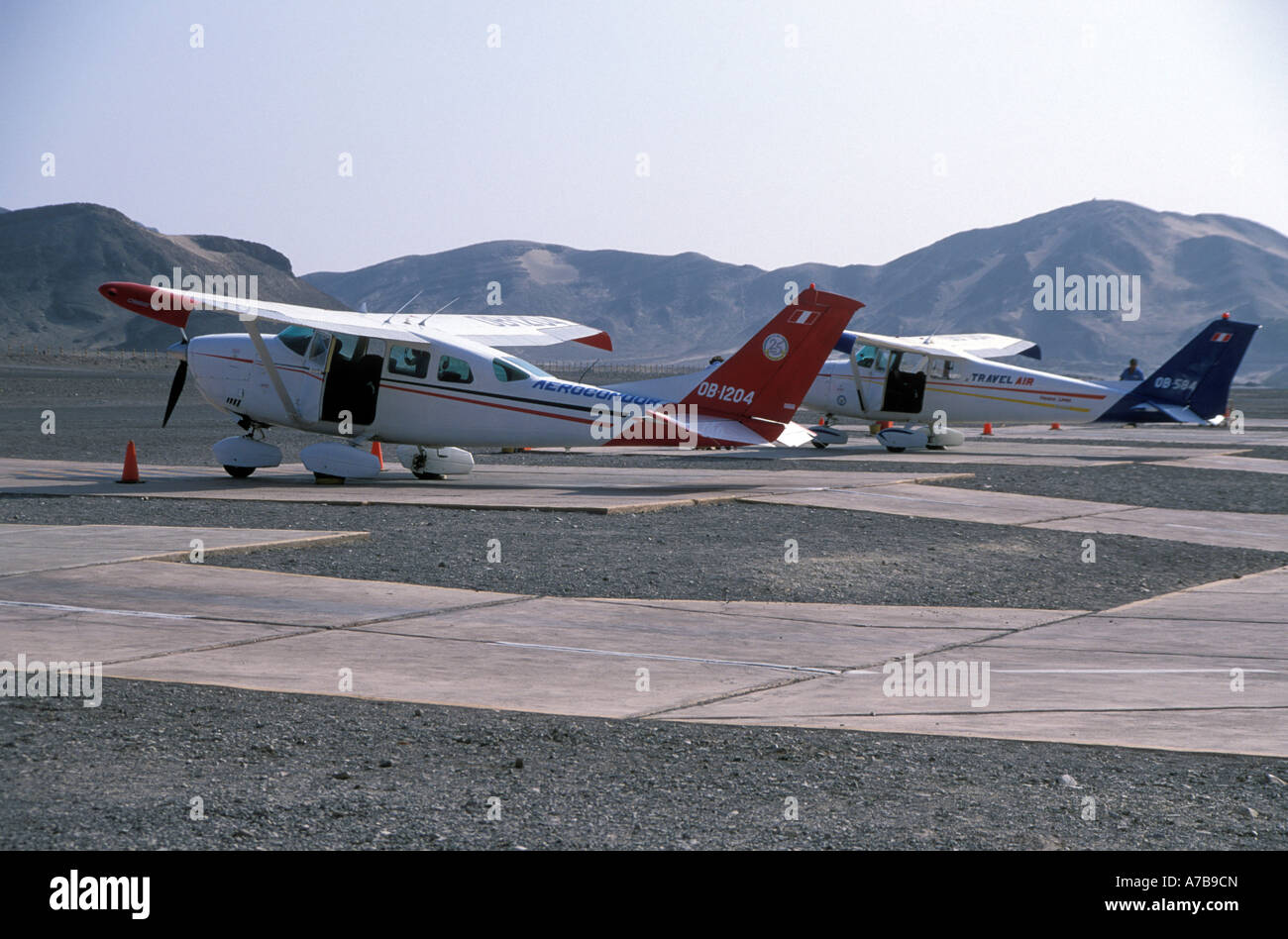 Peru Local Caption Nasca Nasca lines Plane Stock Photo - Alamy