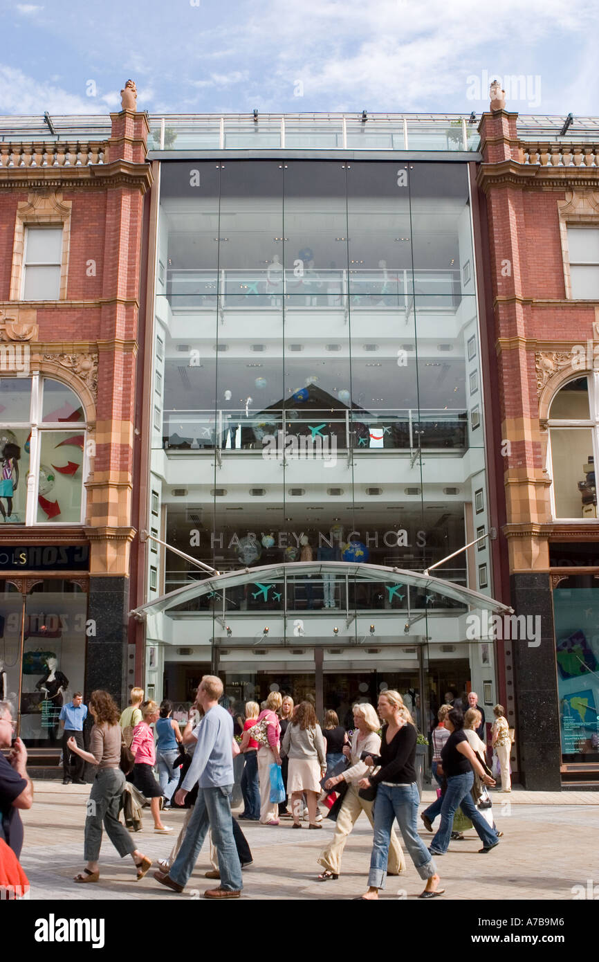 UK English northern city leeds harvey nicks Stock Photo - Alamy