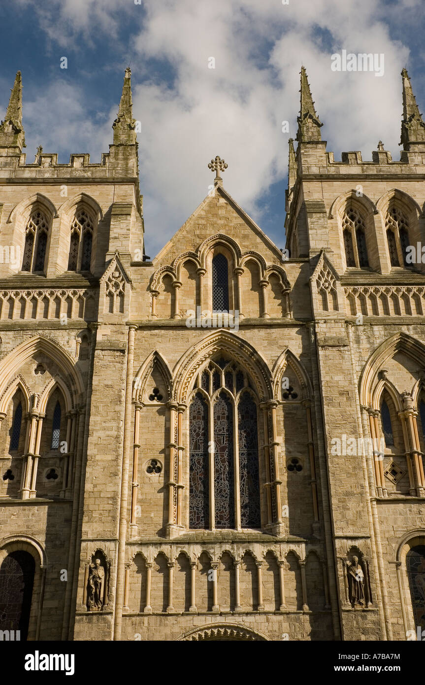 West Front Selby Abbey North Yorkshire England UK United Kingdom GB ...
