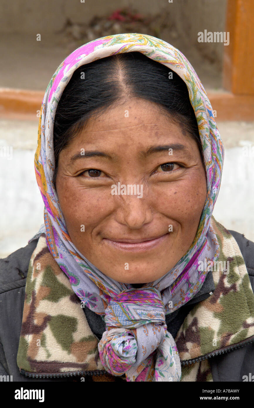 local woman leh Stock Photo - Alamy