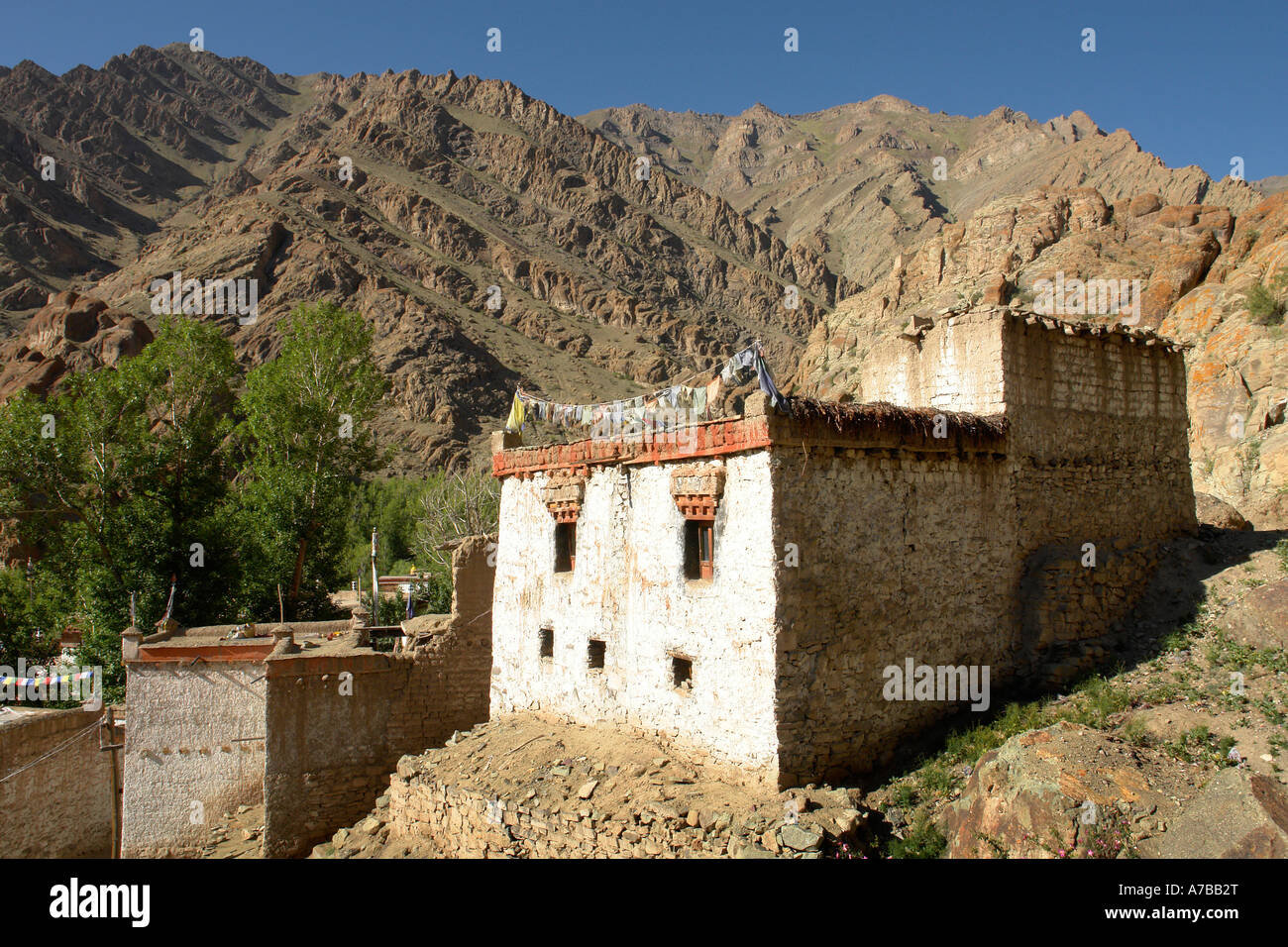 house at hemis Stock Photo - Alamy