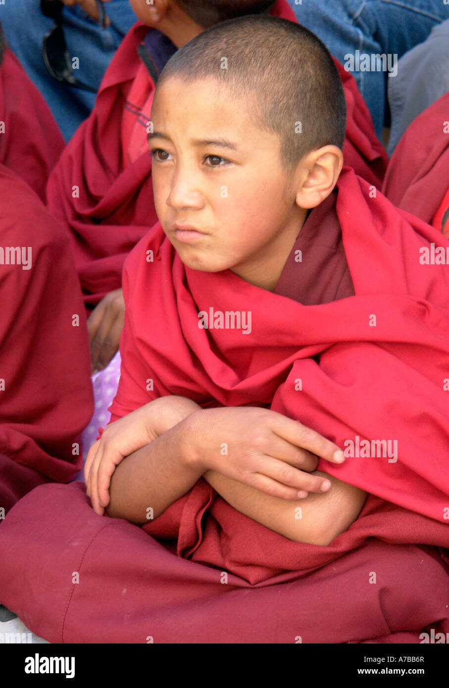 student monk hemis Stock Photo - Alamy