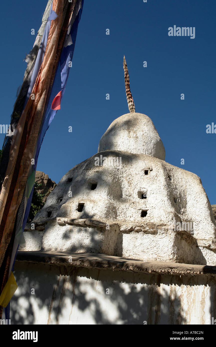 stupa alchi gompa Stock Photo - Alamy