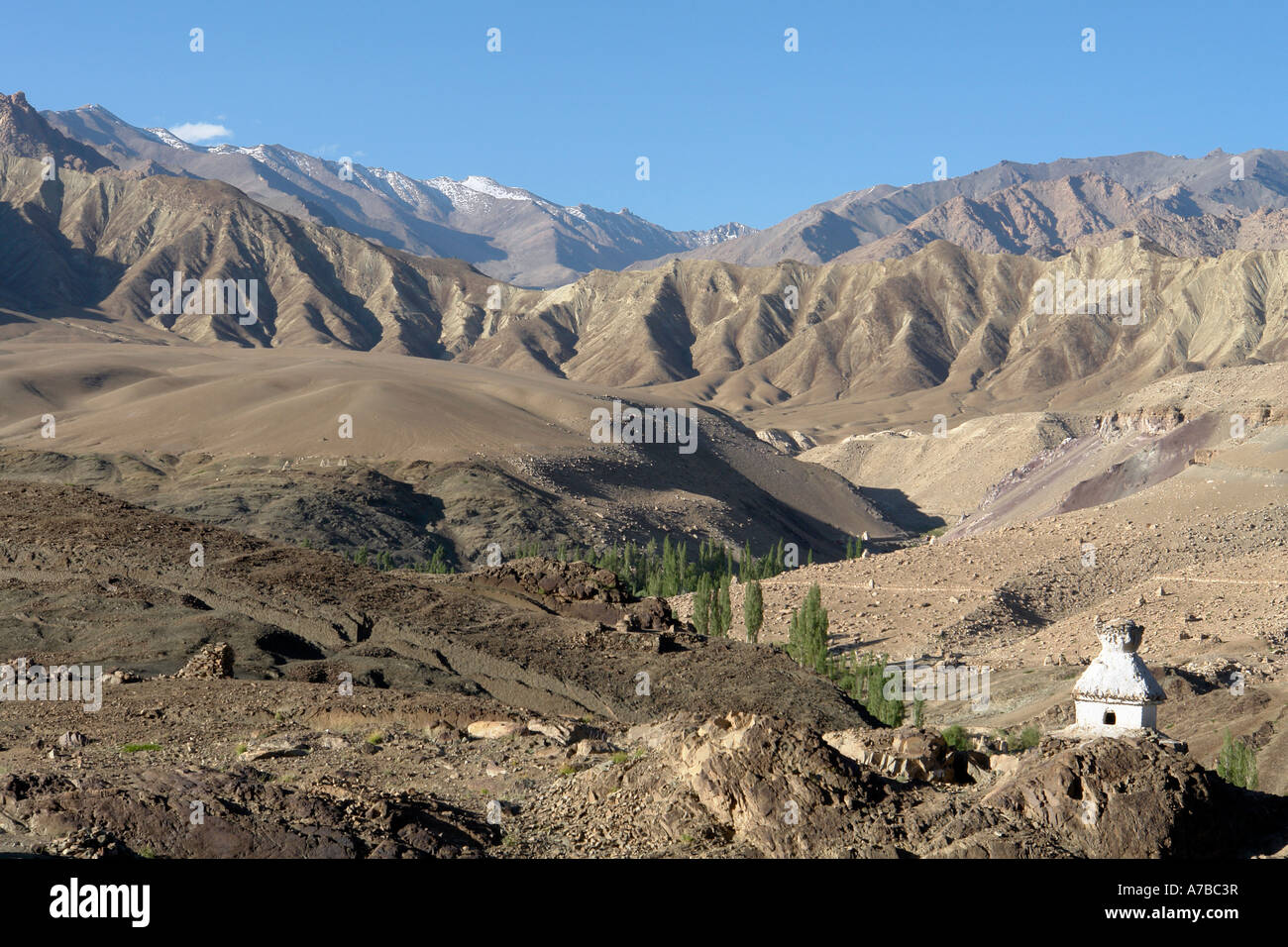 stupa in alchi valley Stock Photo - Alamy