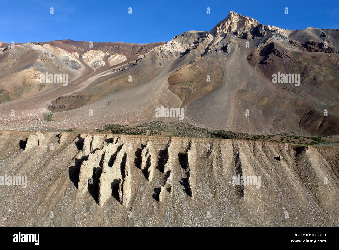 mountains indus river valley Stock Photo - Alamy