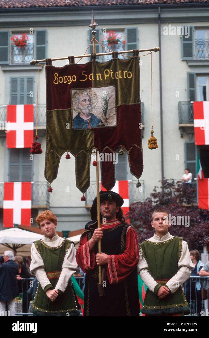 Asti palio flag hi-res stock photography and images - Alamy
