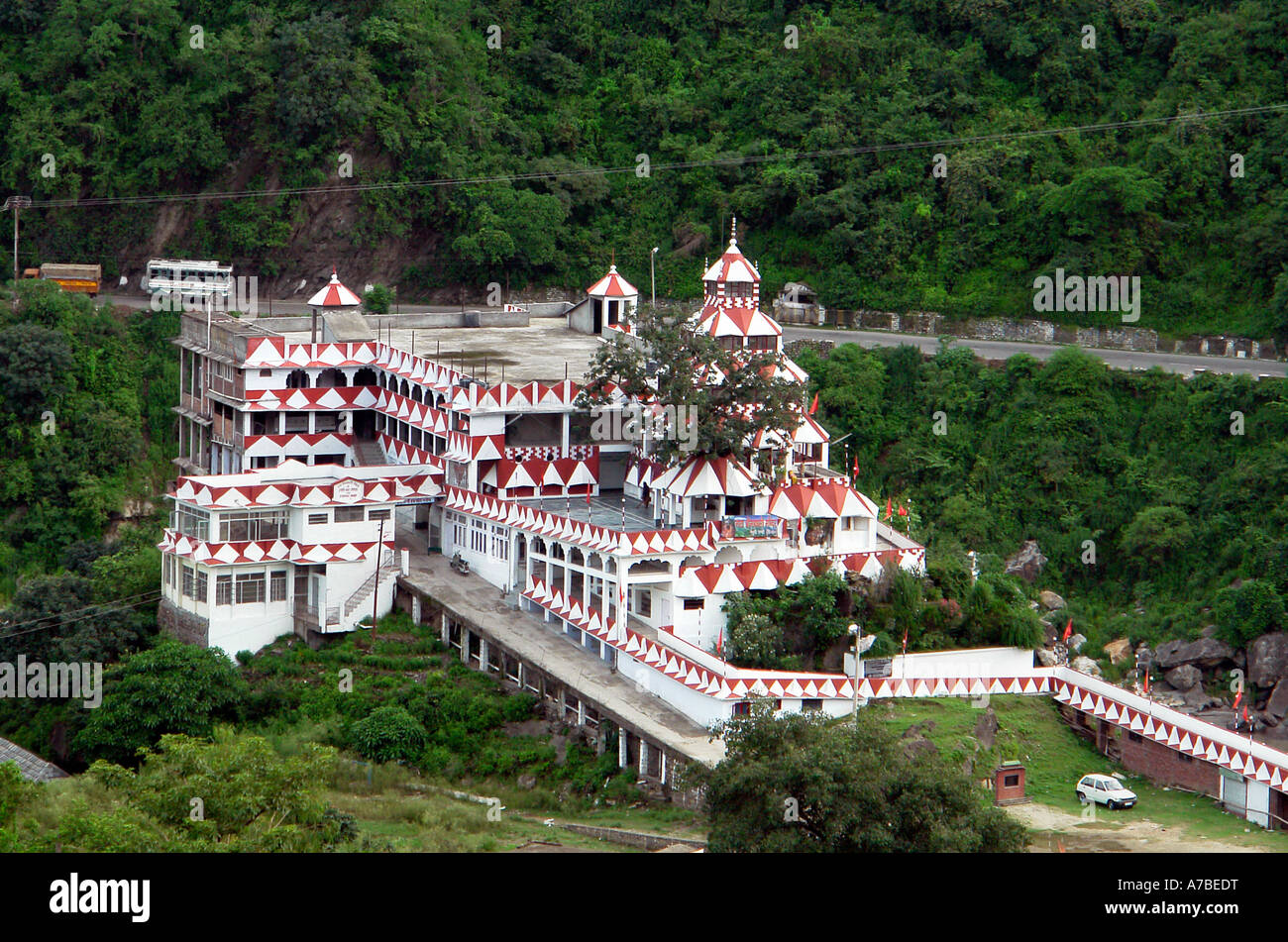 temple at mandi Stock Photo - Alamy